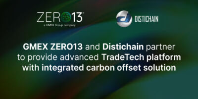 GMEX ZERO13 and Distichain partner to provide advanced TradeTech platform with integrated carbon ...